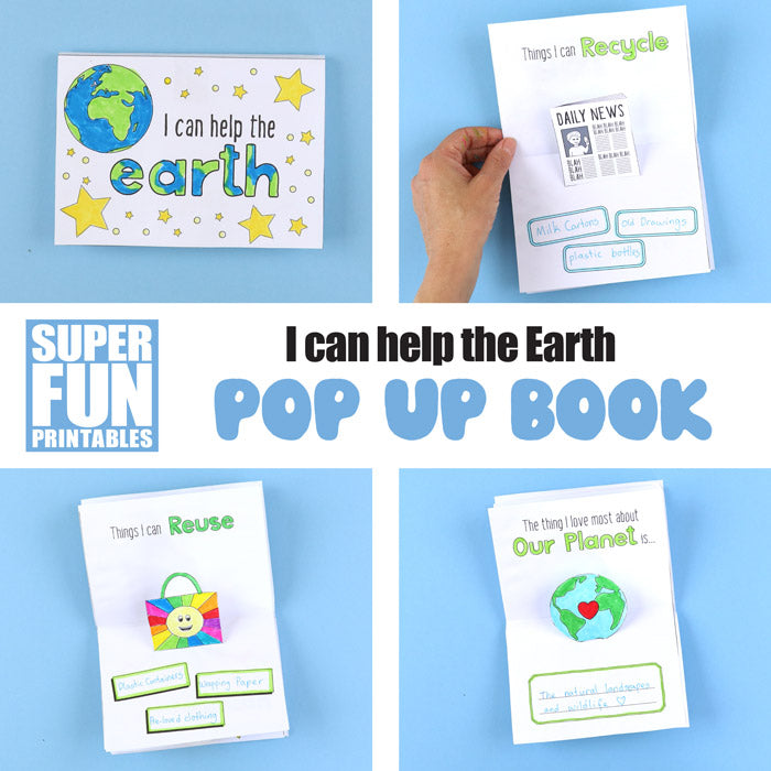 I can help the earth pop up book – The Craft Train Shop
