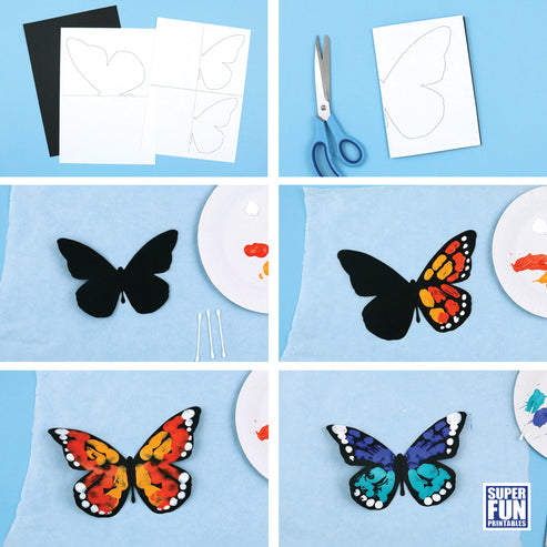 Butterfly Squish Art – The Craft Train Shop