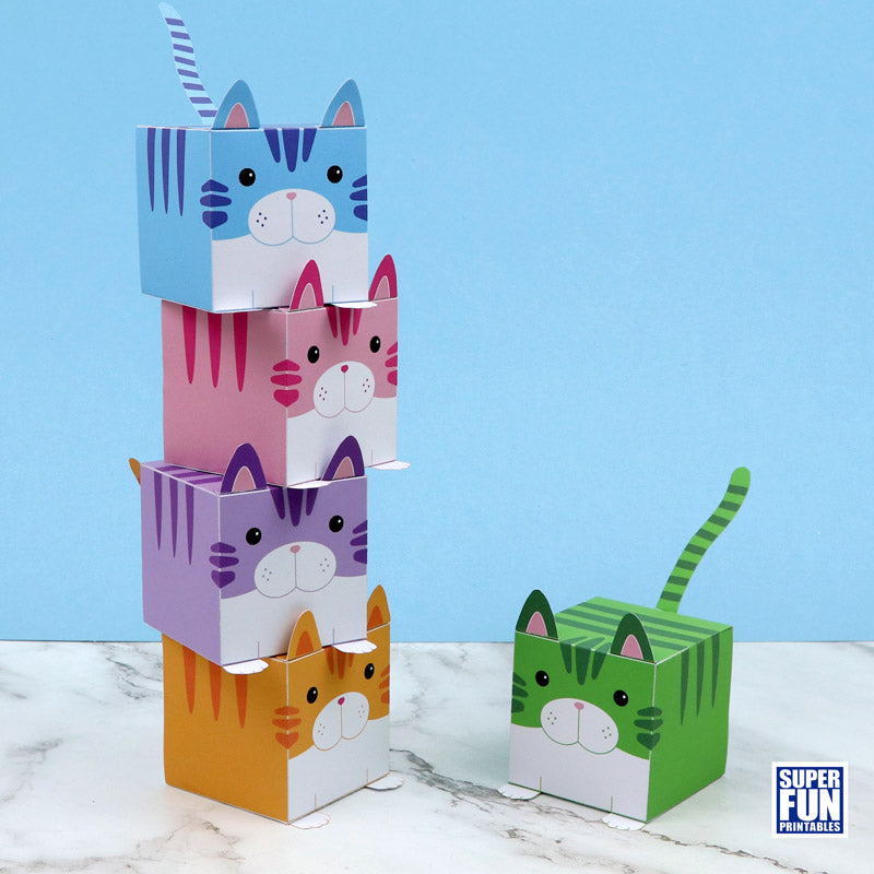 Cube Cats – The Craft Train Shop