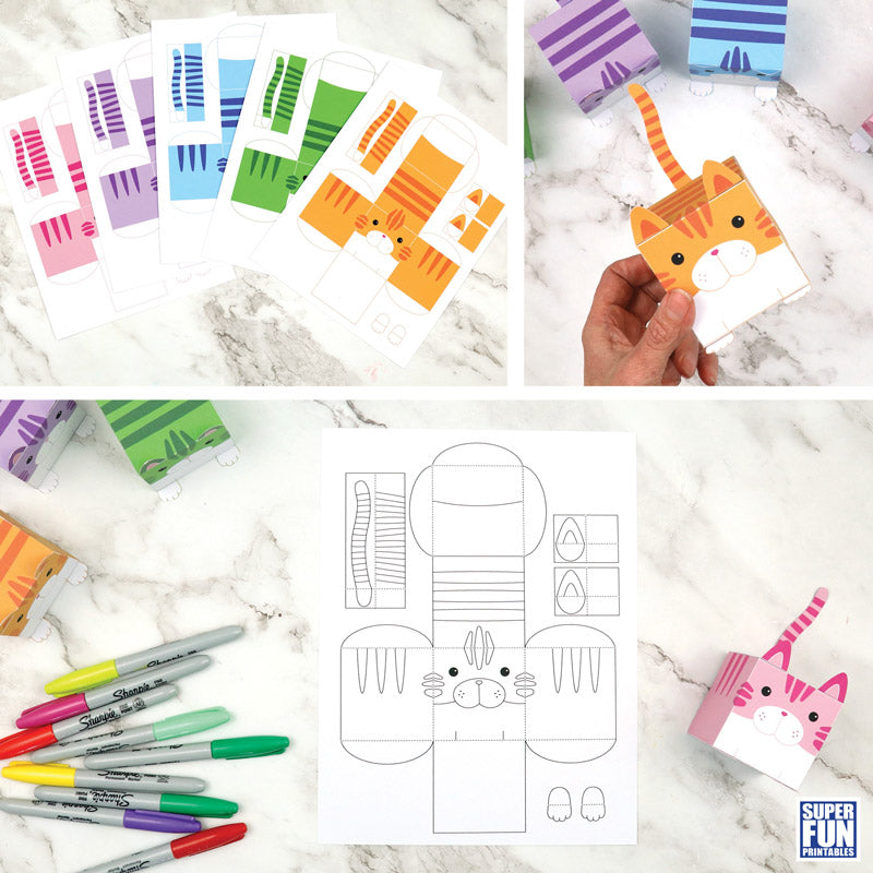 Cube Cats – The Craft Train Shop