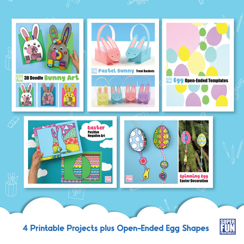 Easter Paper Crafts Bundle – The Craft Train Shop