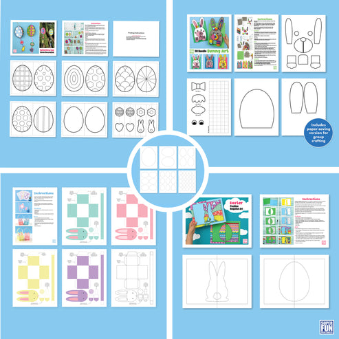 Easter Paper Crafts Bundle – The Craft Train Shop