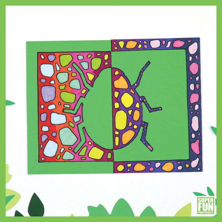 Insect Positive Negative Art – The Craft Train Shop