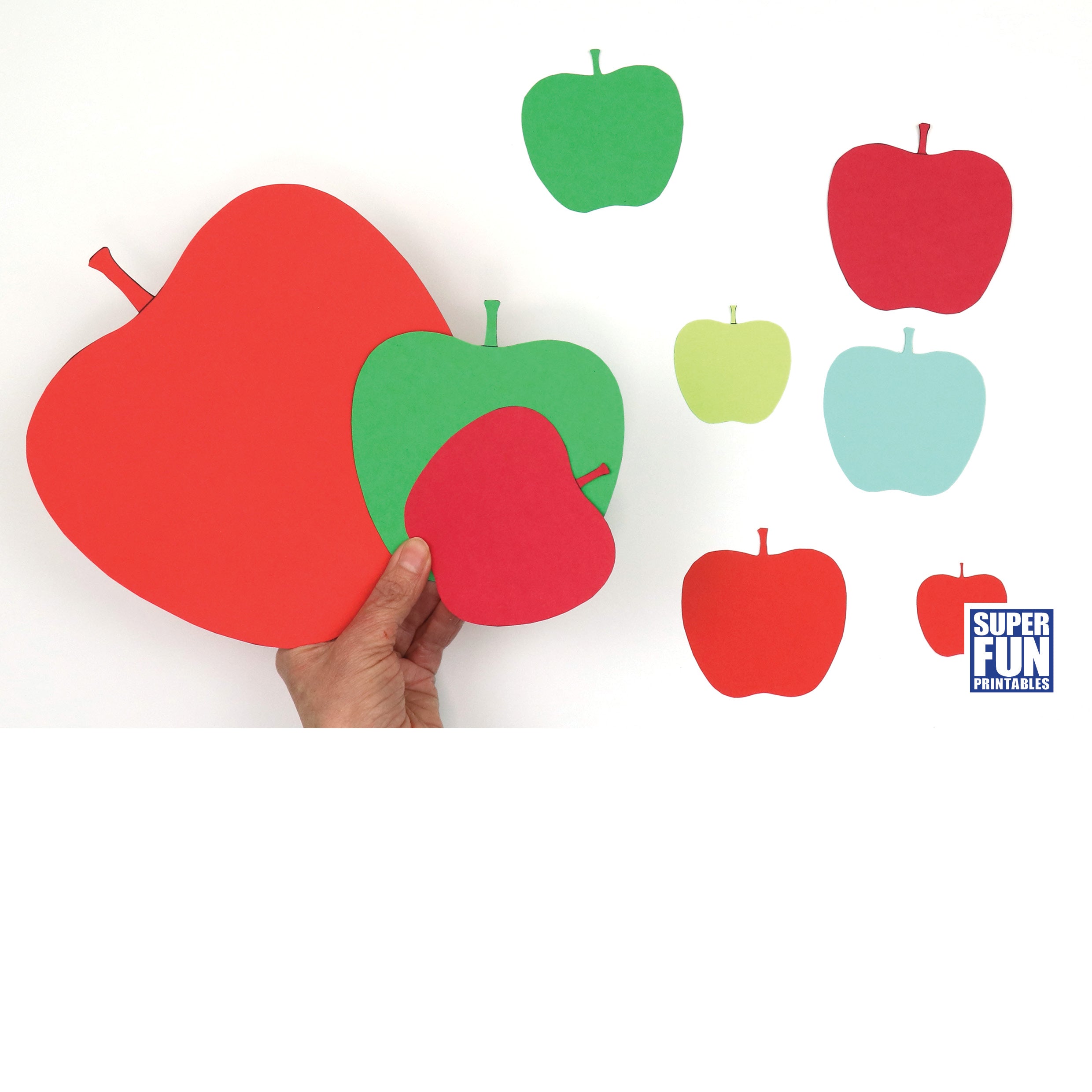 Apple Templates Open Ended – The Craft Train Shop