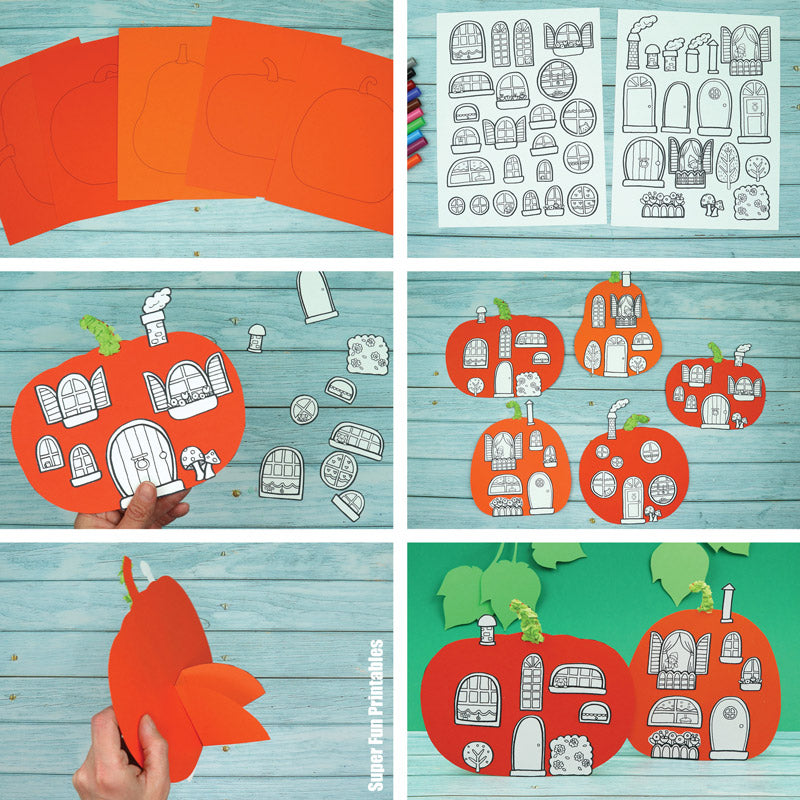 Pumpkin Houses – The Craft Train Shop