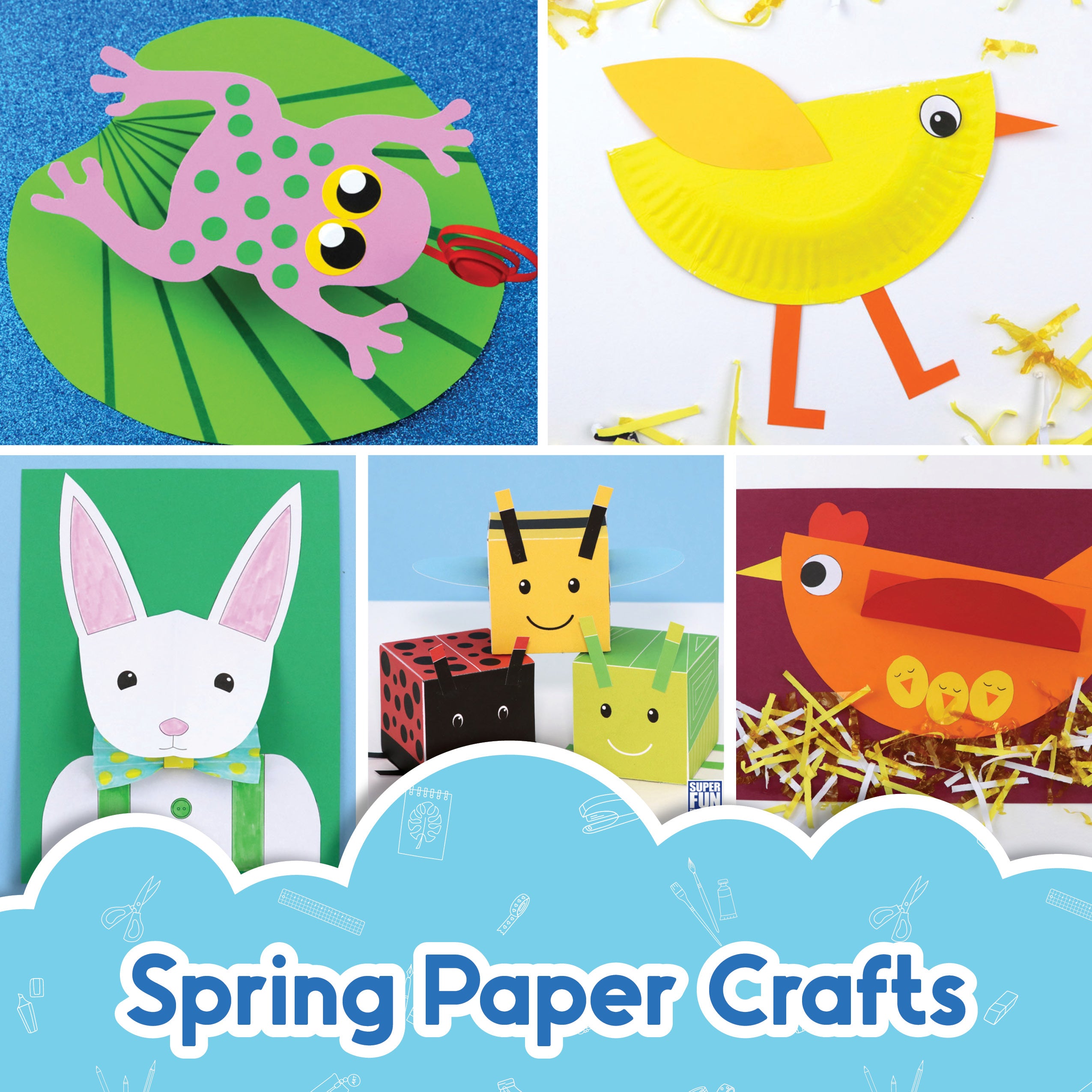 Spring Animal Crafts – The Craft Train Shop