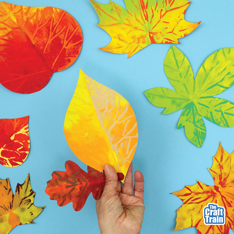 Leaf Squish Art – The Craft Train Shop