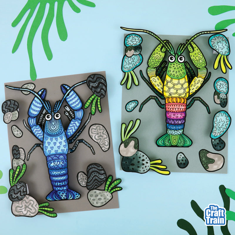 3D Pattern Art Yabby – The Craft Train Shop