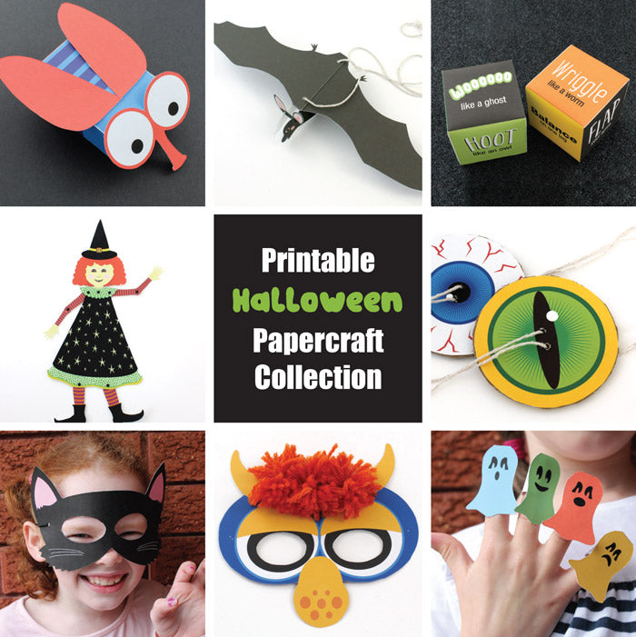 Halloween Paper Craft Bundle – The Craft Train Shop